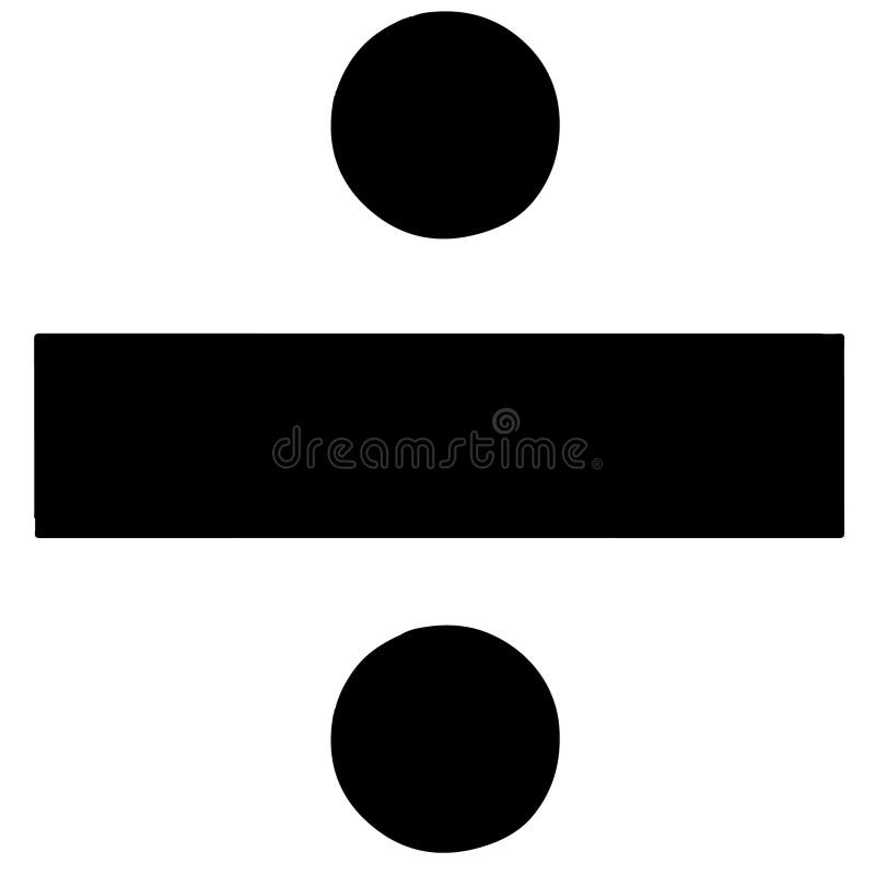 Division Symbol. Basic Mathematical Symbol Sign. Calculator Button Icon ...