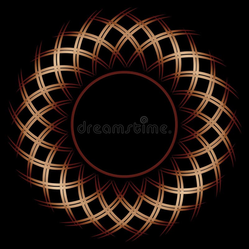 Sun Flare Star Circular Pattern Fire Design Texture Mandala Vector ...