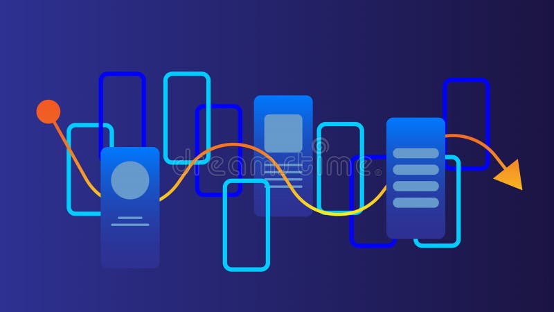 Web Workflow Illustration. Integration and Management between ...