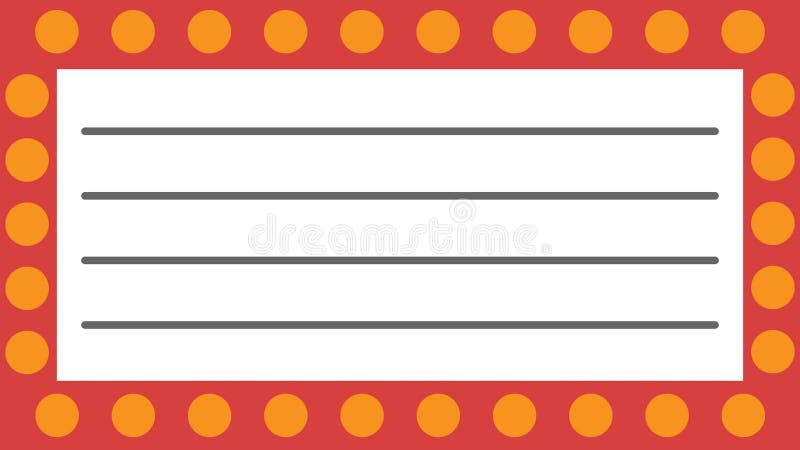 Template Illustration of a Carnival or Circus Themed Label. Blank ...