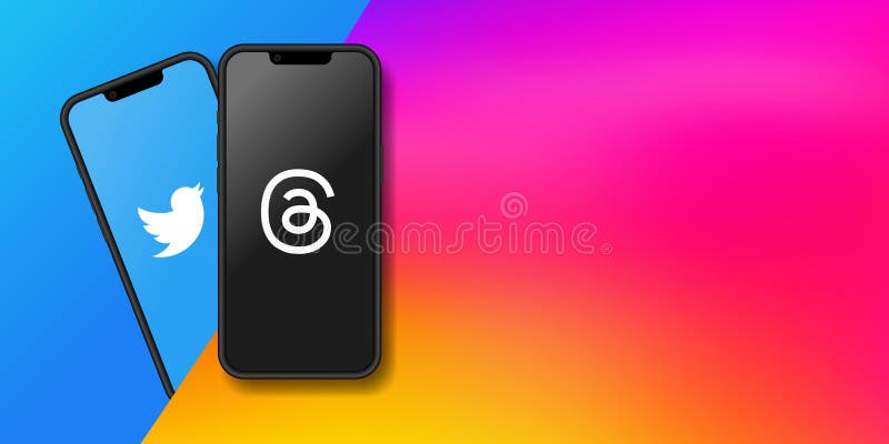 Social Media Icon Threads Stock Illustrations – 334 Social Media Icon ...