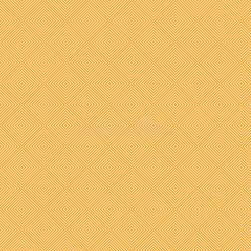 Seamless Abstract Geometric Pattern with Lines in Yellow Color Stock ...