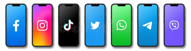 Messenger Tiktok Stock Illustrations – 348 Messenger Tiktok Stock ...