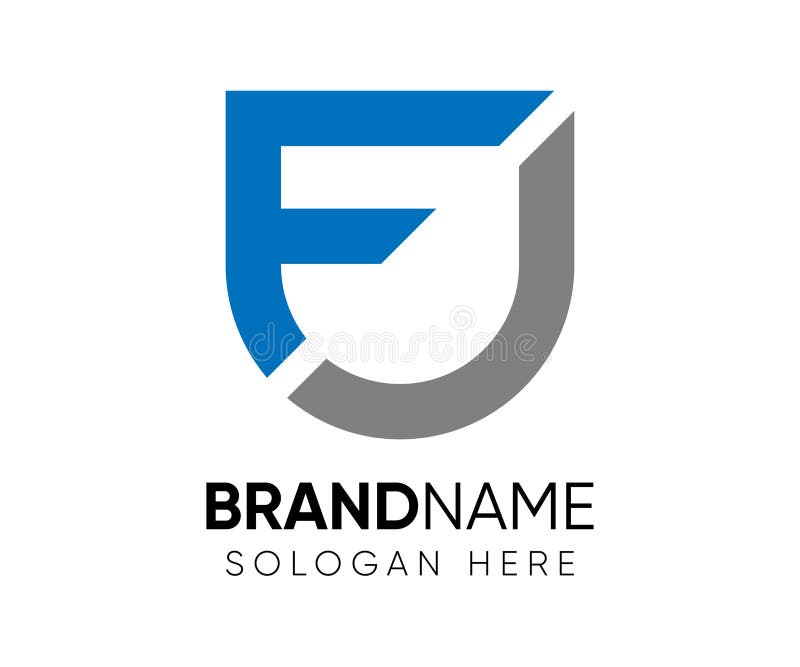 FJ Letter Logo Template Vector Icon Illustration Design. FJ Letter Logo ...