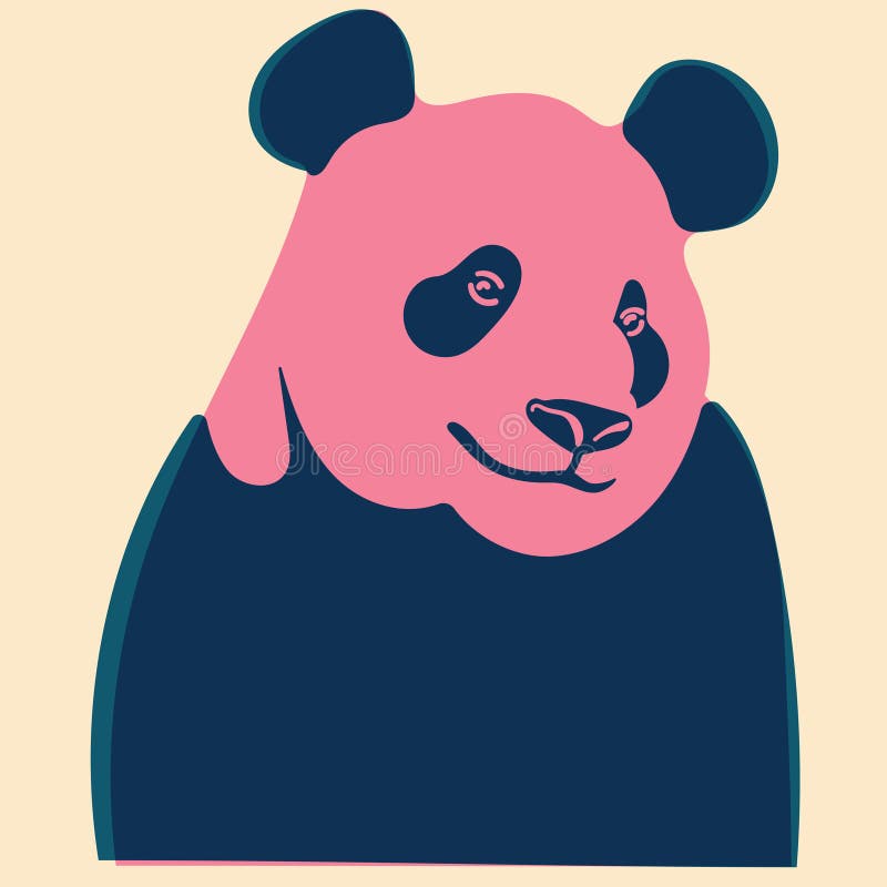 Panda. Avatar, Badge, Poster, Logo Templates, Print Stock Vector ...