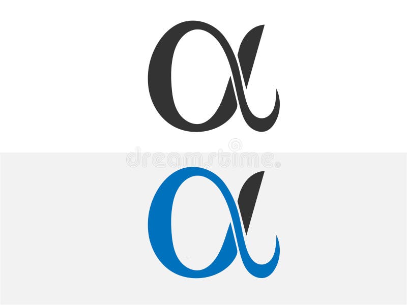 Alpha Logo. Alpha Letter. Vector Alpha. Alpha Icon. a Letter. Business ...