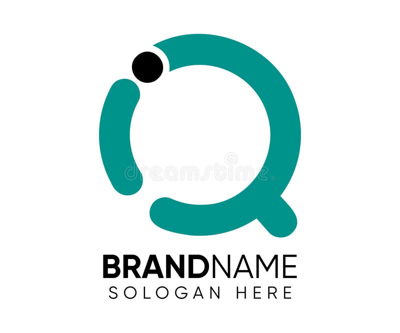 Q I Initial Letter Logo Design Vector Template Stock Vector ...