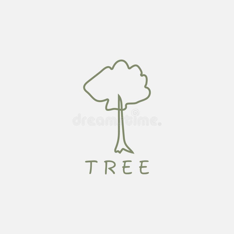 Tree Outline Logos Stock Illustrations – 762 Tree Outline Logos Stock ...