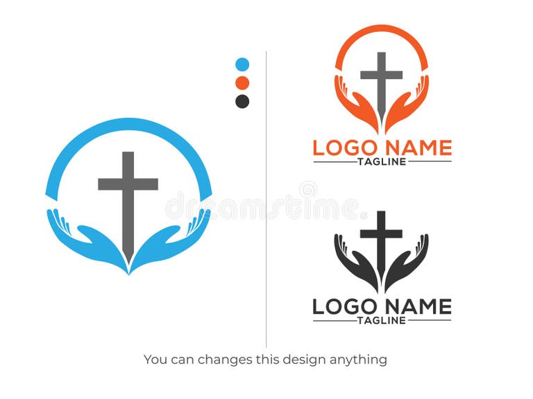 Christian God Logo Design. Lord S Work Logo. God Work. Business. Hand ...