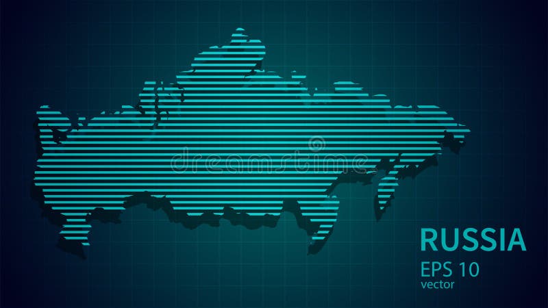 Technology from Russia. stock vector. Illustration of country - 188449278