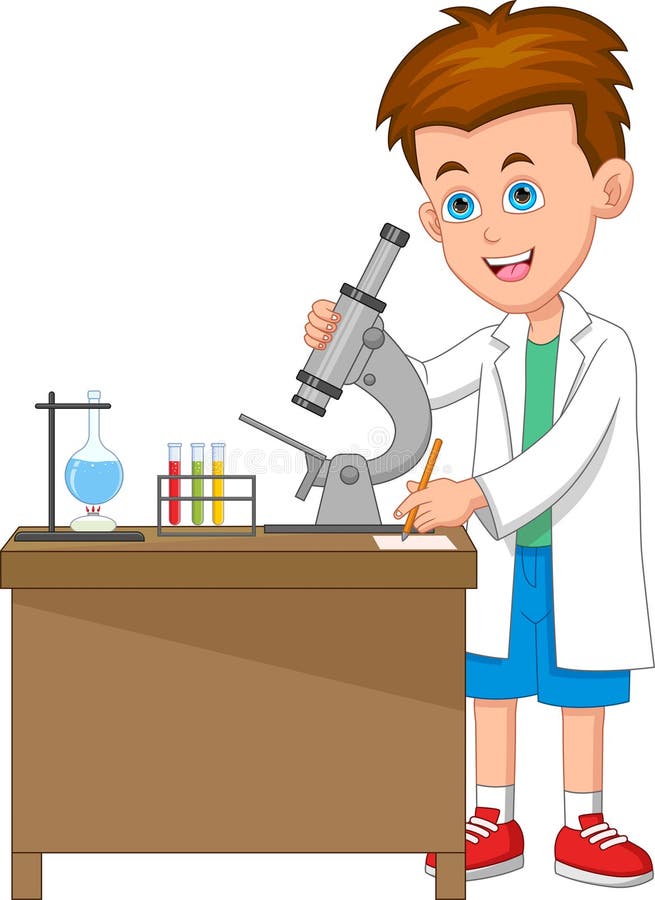 Boy Cartoon Microscope Stock Illustrations – 639 Boy Cartoon Microscope ...