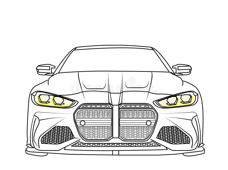 Bmw Drawing Stock Illustrations – 82 Bmw Drawing Stock Illustrations ...