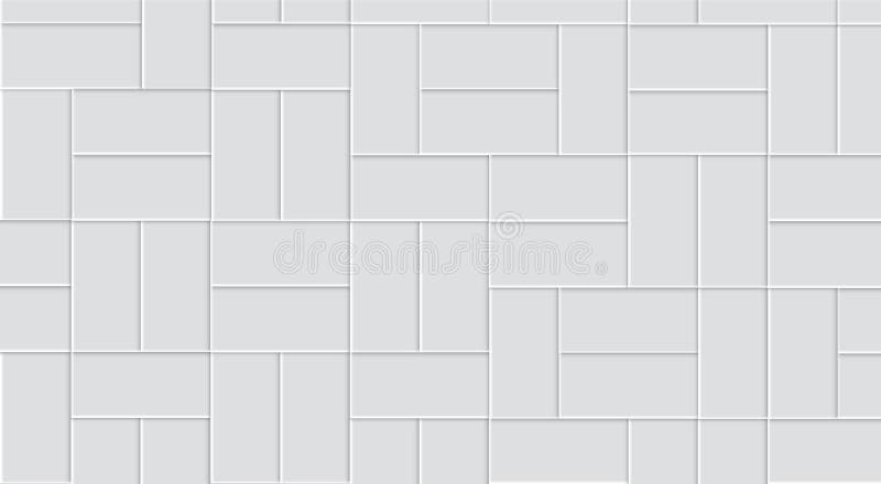 White Block Wall Texture Background Stock Vector - Illustration of ...