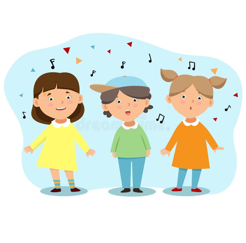 Adult Choir Singing Stock Illustrations – 732 Adult Choir Singing Stock ...