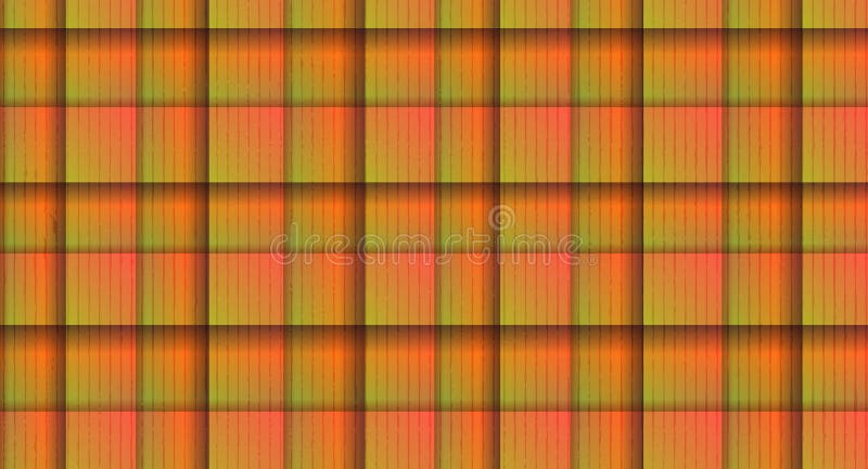 Seamless Checkered Fabric Pattern. Combination of Trendy Colors Stock ...