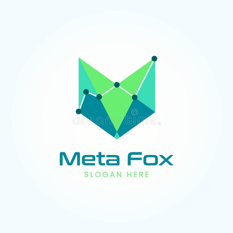 Modern Green Fox Finance Logo Design Vector Template Stock Vector ...