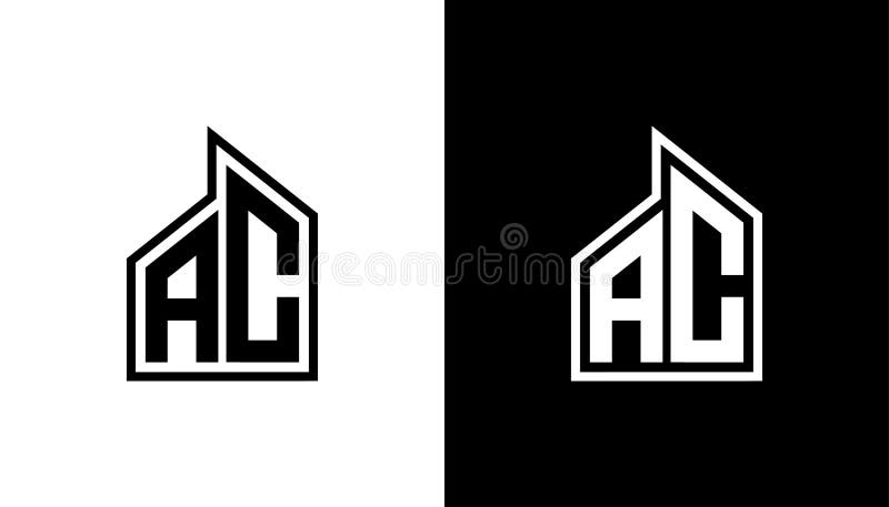 Letter AC Building Vector Logo Design Template. Letter AC Real Estate ...