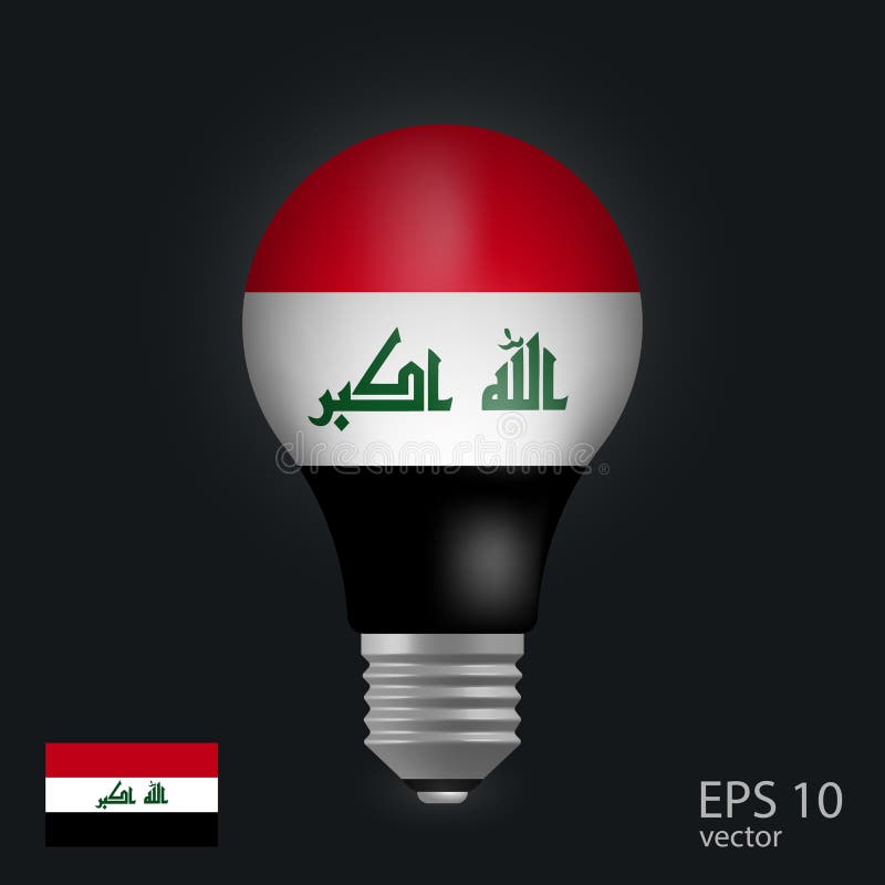 Vector Map of Iraq. Vector Design Isolated on Grey Background.Web Stock ...