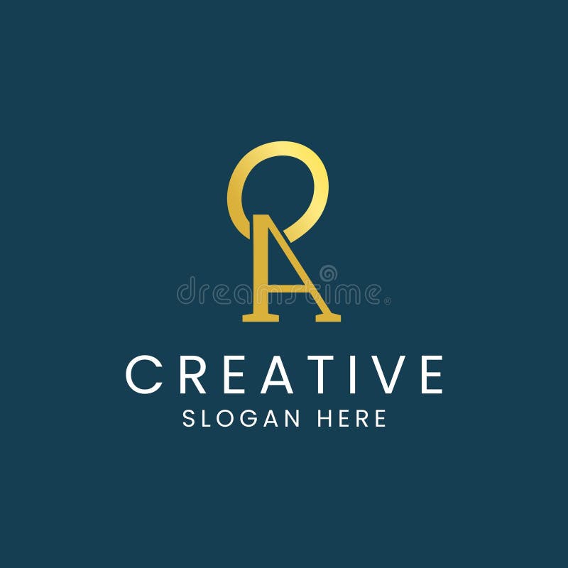 Luxury Geometric Letter PA Logo Design Template Stock Vector ...