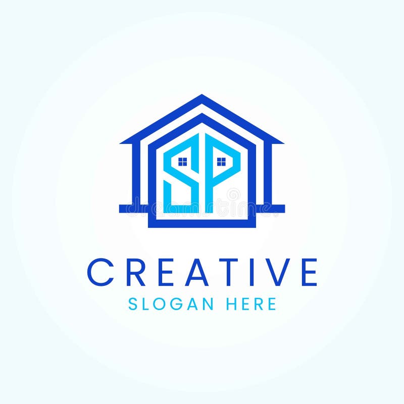 Initial Letter SE Property Logo Design Vector Template Stock Vector ...