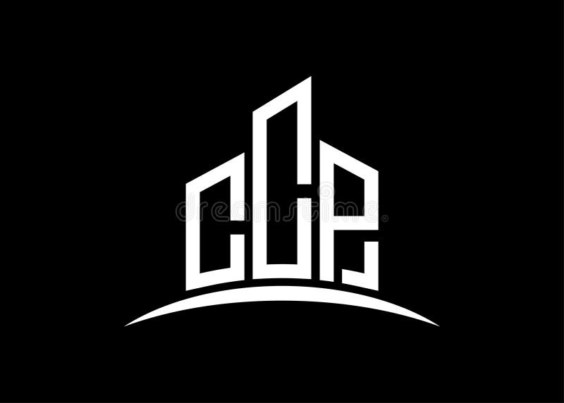 Letter CCP Building Vector Monogram Logo Design Template. Building ...
