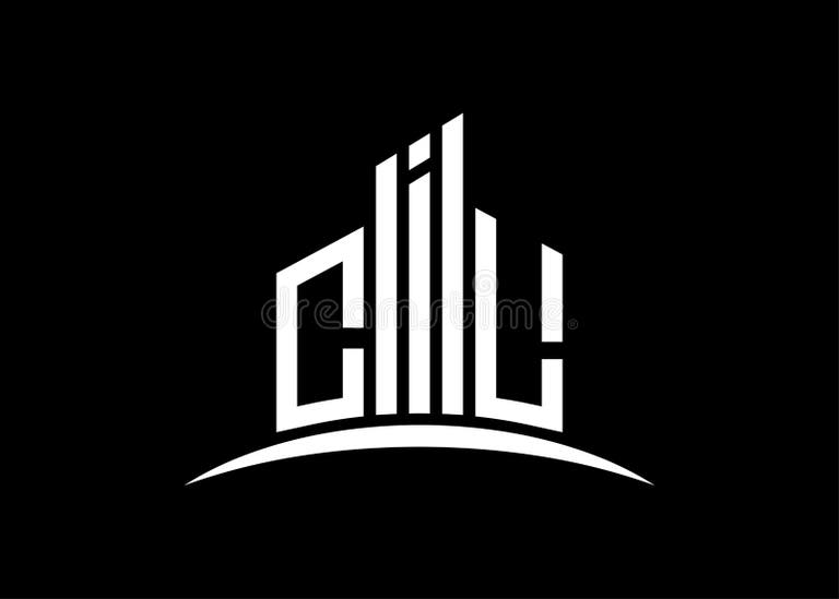 Letter CIL Building Vector Monogram Logo Design Template. Building ...