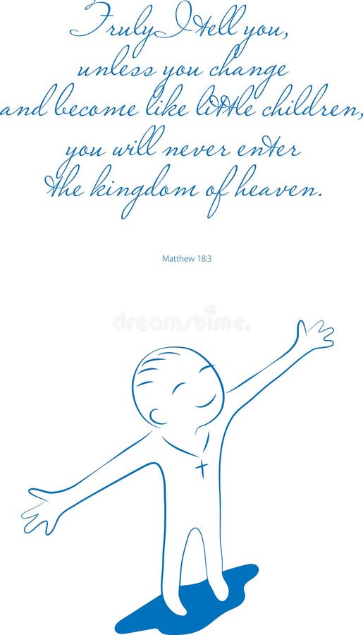 Joyous Happy Blessed Christian Man with Bible Quote Stock Vector ...