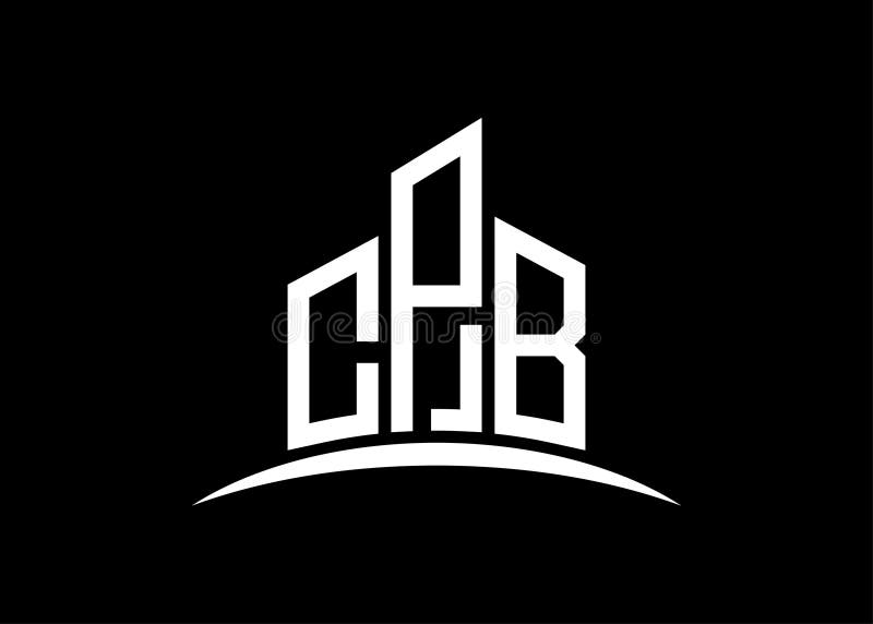 Letter CPB Building Vector Monogram Logo Design Template. Building ...