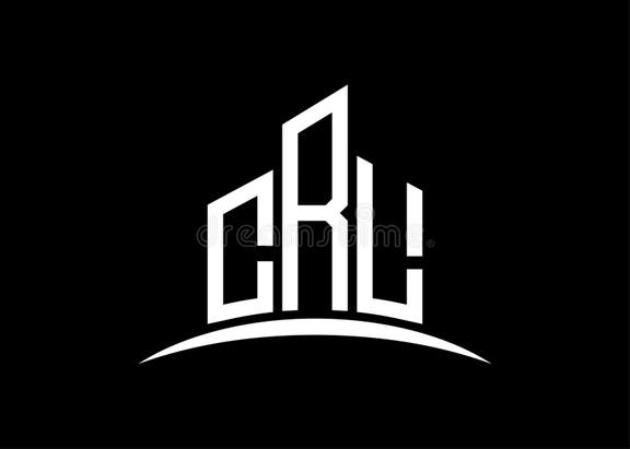 Letter CRL Building Vector Monogram Logo Design Template. Building ...