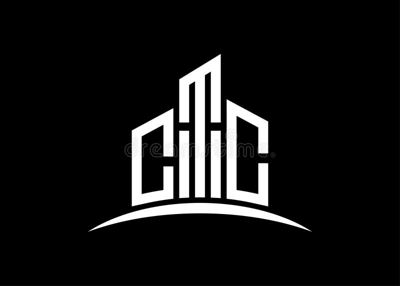 Letter CTC Building Vector Monogram Logo Design Template. Building ...