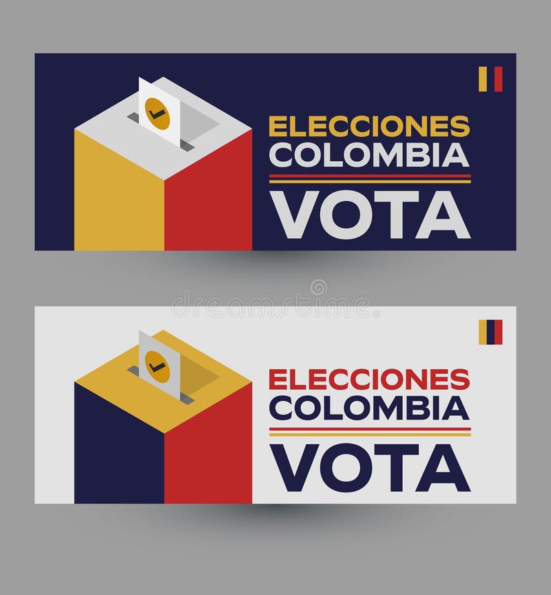 Elecciones Colombia Stock Illustrations – 2 Elecciones Colombia Stock ...