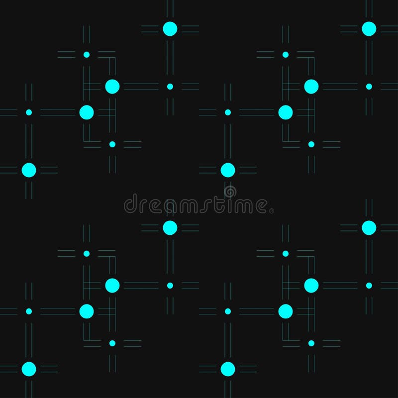 Seamless Abstract Geometric Pattern Stock Vector - Illustration of tile ...