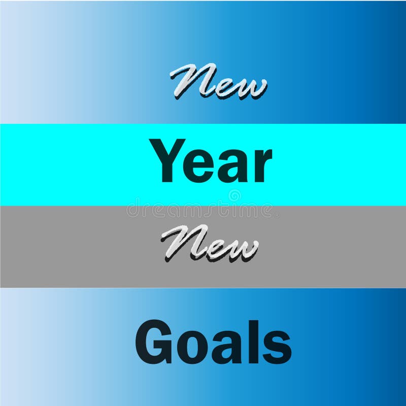 New Year New Goals - 2024 - Welcome 2024 Stock Illustration ...