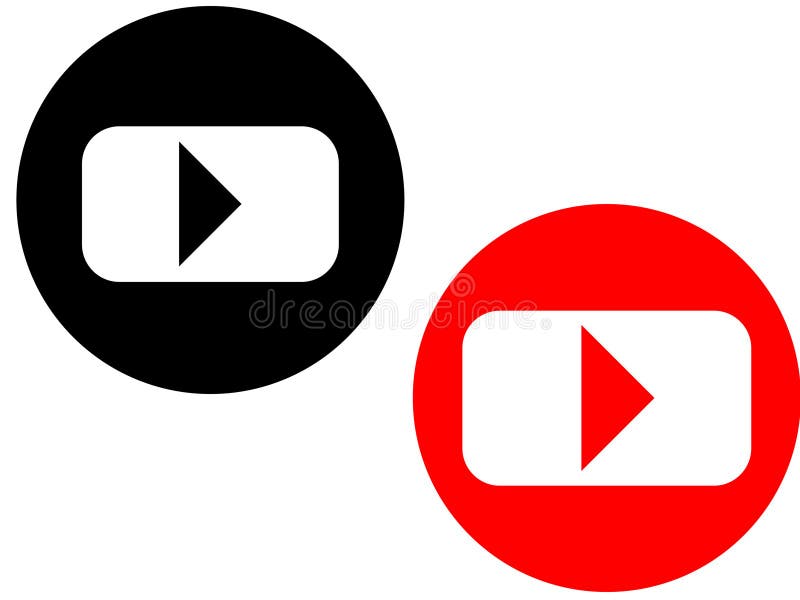 Yt icon - youtube icon stock illustration. Illustration of graphics ...
