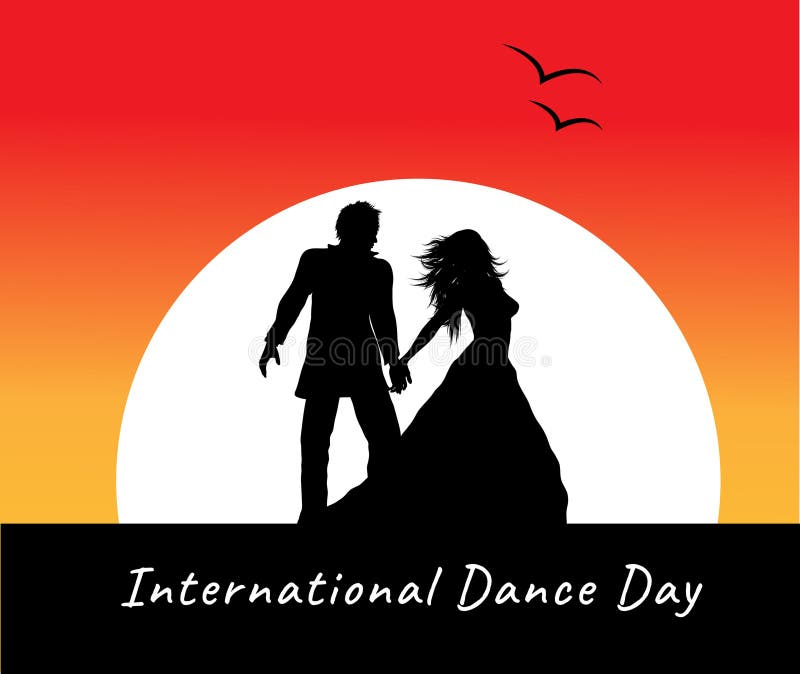 International Dance Day. Vector Banner, Poster, Flyer, Greeting Card ...