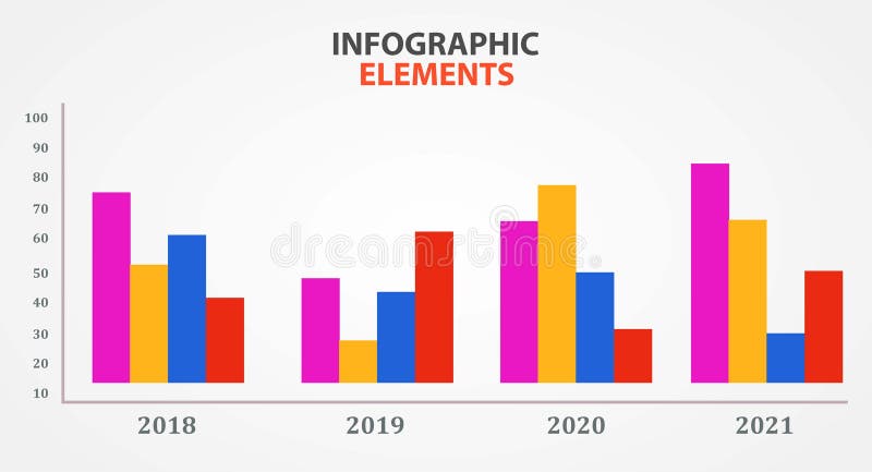 Infographic Elements Data Visualization Design Template. Stock Vector ...