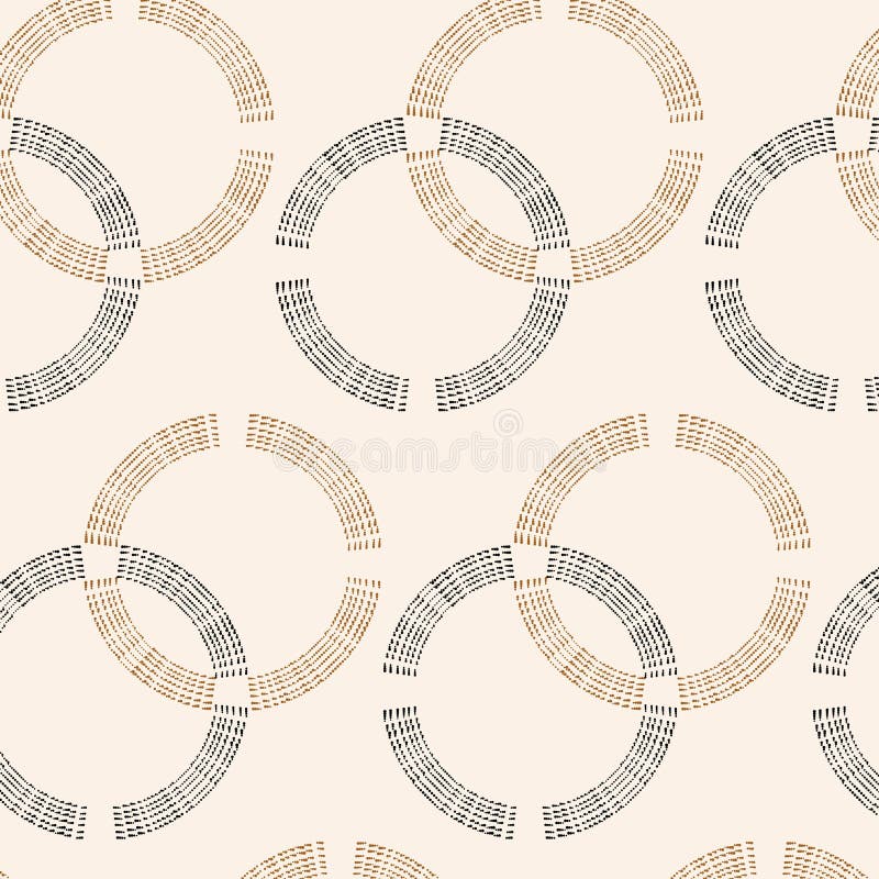 Seamless Pattern with Circles Stock Vector - Illustration of texture ...