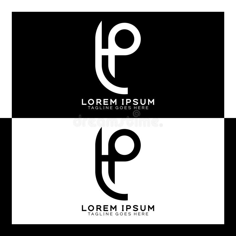 TP Initial Letter Logo. Alphabet T and P Pattern Design Monogram Stock ...