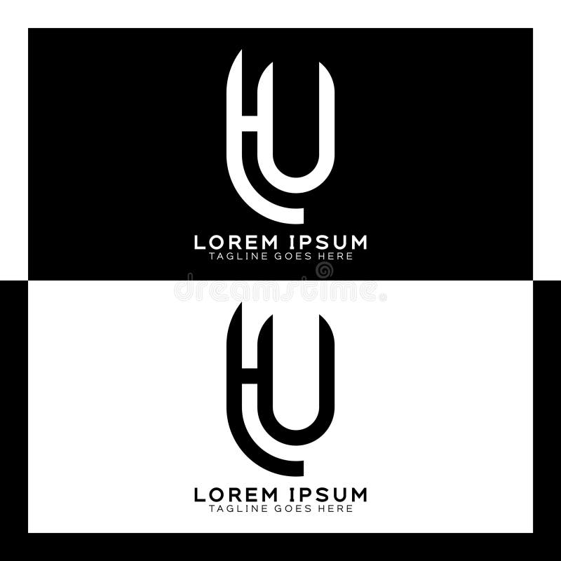 TU Initial Letter Logo. Alphabet T and U Pattern Design Monogram Stock ...