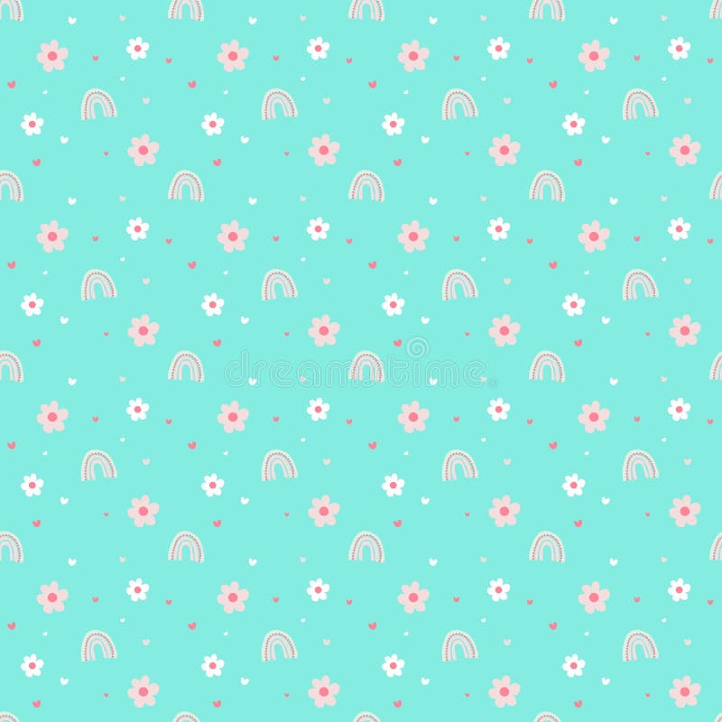 Seamless Pattern Background Kids Digital Design Stock Vector ...