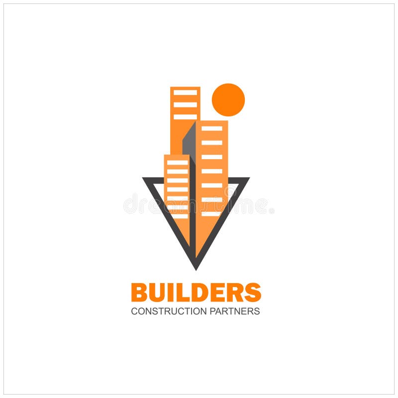 Modern Building Logo Design Template Vector Stock Vector - Illustration ...