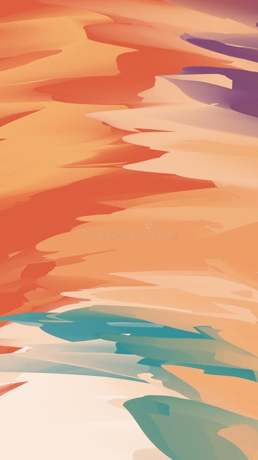 Modern Mobile Phone Wallpaper. 4k Mobile Wallpaper Stock Illustration ...