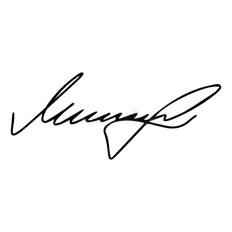 Fake Signature Examples