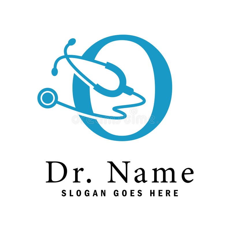 Letter N Stethoscope Logo. Alphabet N Doctor Business Icon Stock Vector ...