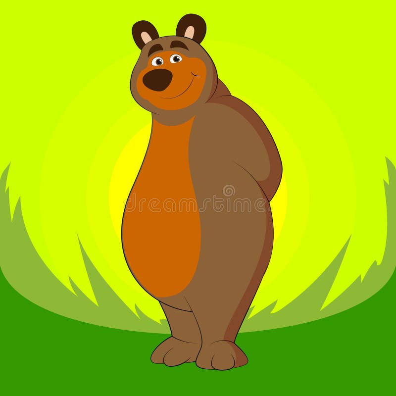 Animal Alphabet Flash Card, B for Bear Stock Illustration ...