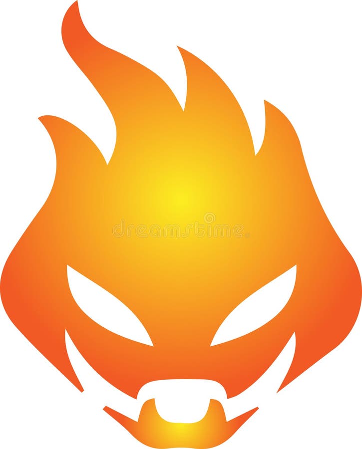 Abstract Firebug Logo Design on White Stock Vector - Illustration of ...