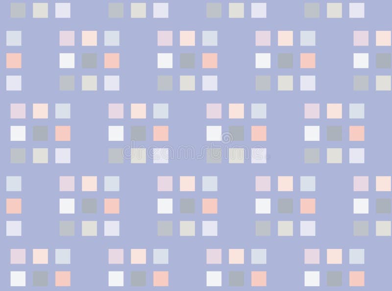 Seamless Geometric Pattern with Squares Stock Vector - Illustration of ...