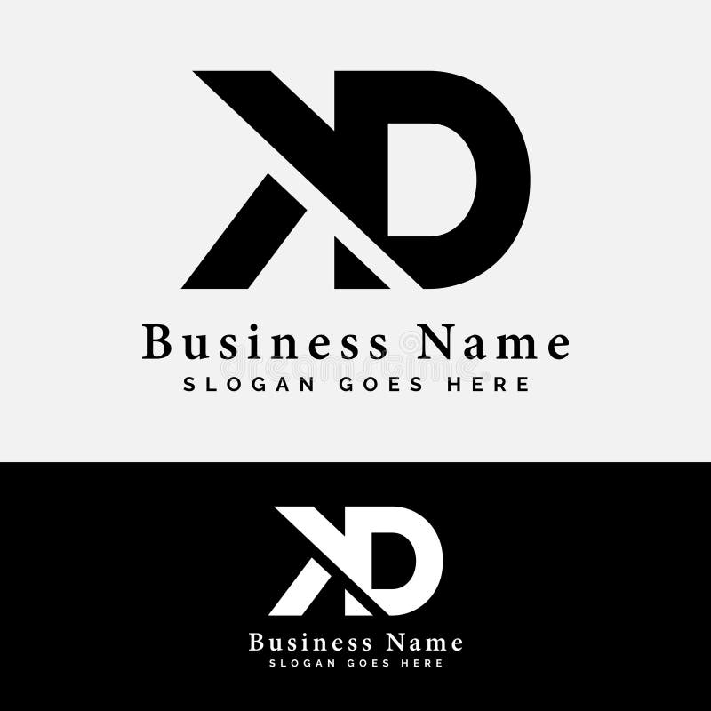 Monogram K D Stock Illustrations – 360 Monogram K D Stock Illustrations ...