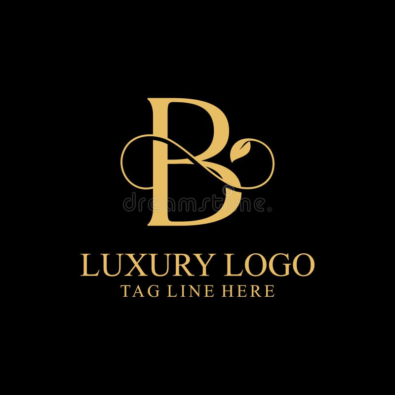 Premium Monogram Letter B Initials Logo. Symbol Icon Vector Design ...