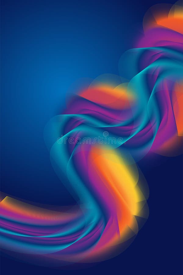 Abstract Liquid Color Background Art Design Stock Illustration ...